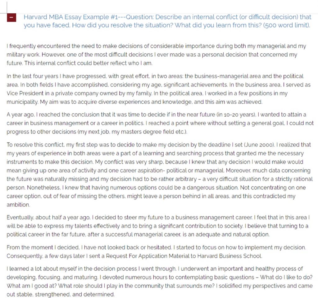 10 MBA Personal Statement Examples: How To Write An Application Essay ...