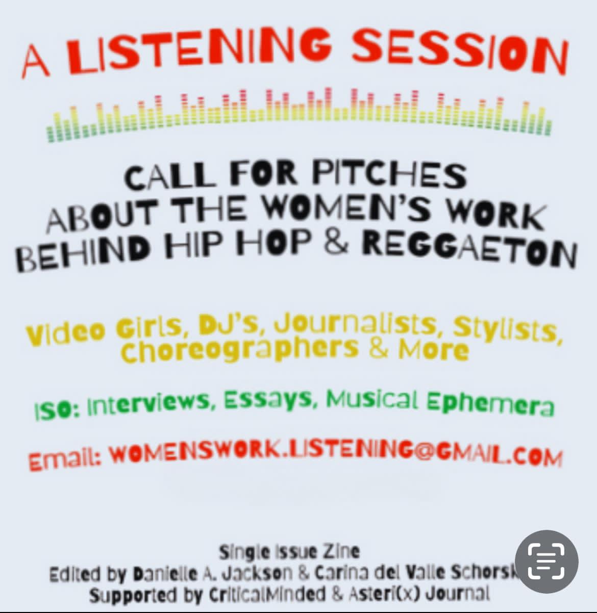 A Listening Session : Call for Entries About Women of Hip Hop and ...