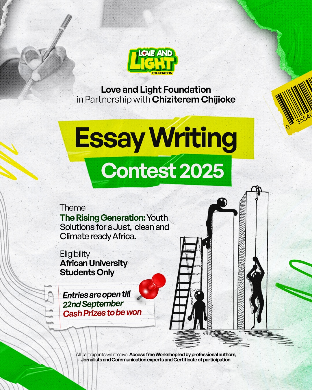 Love & Light Essay Writing Contest | How to Apply - Creative Writing News